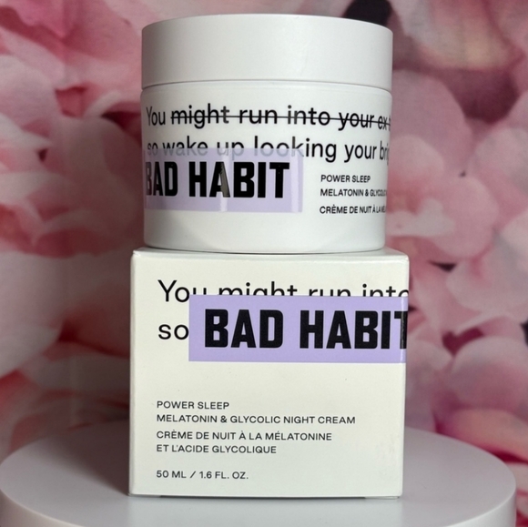 Bad Habit | Skincare | Bad Habit Power Sleep Melatonin Glycolic Night ...